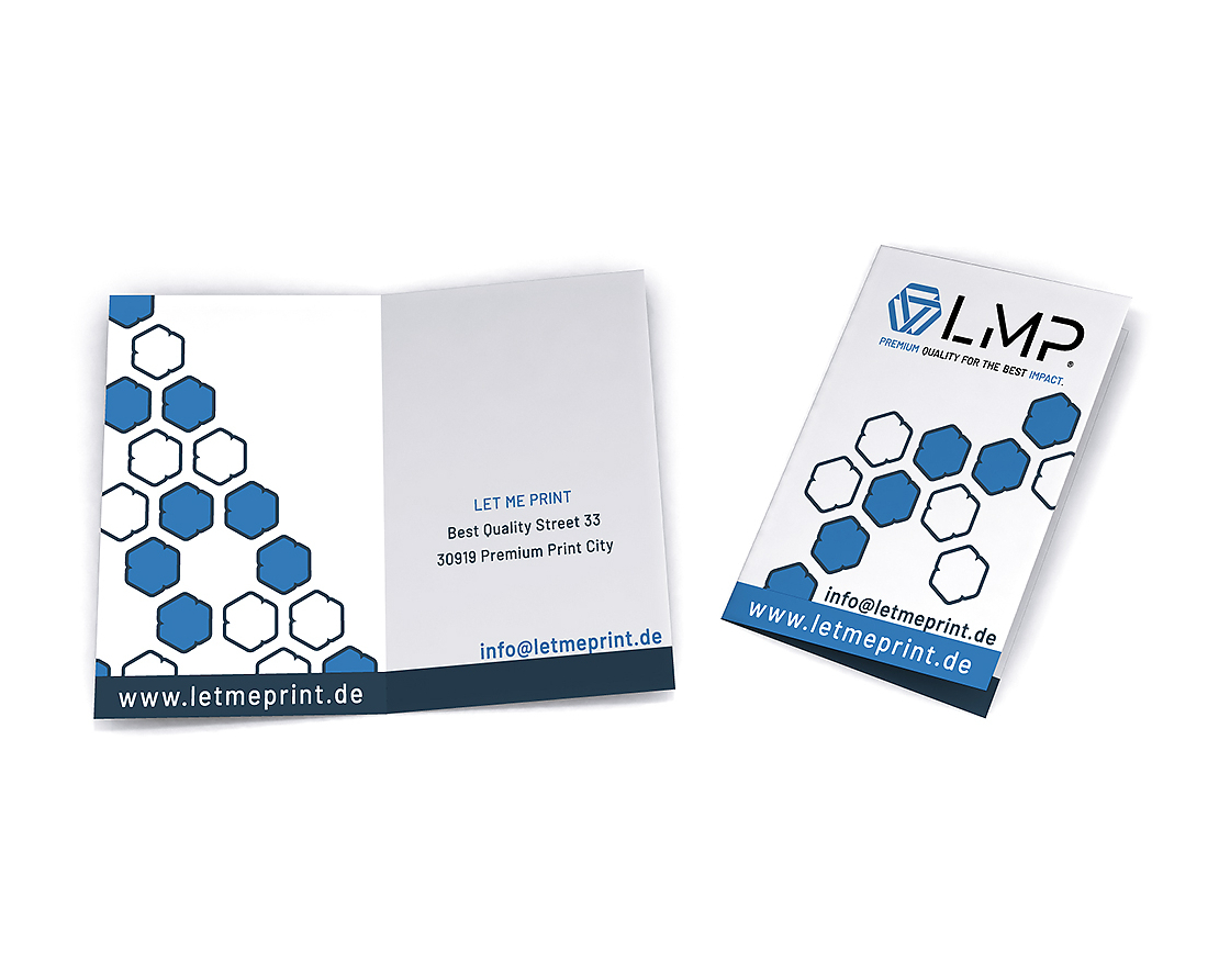 Falzflyer drucken für einmalige Flyer | Letmeprint