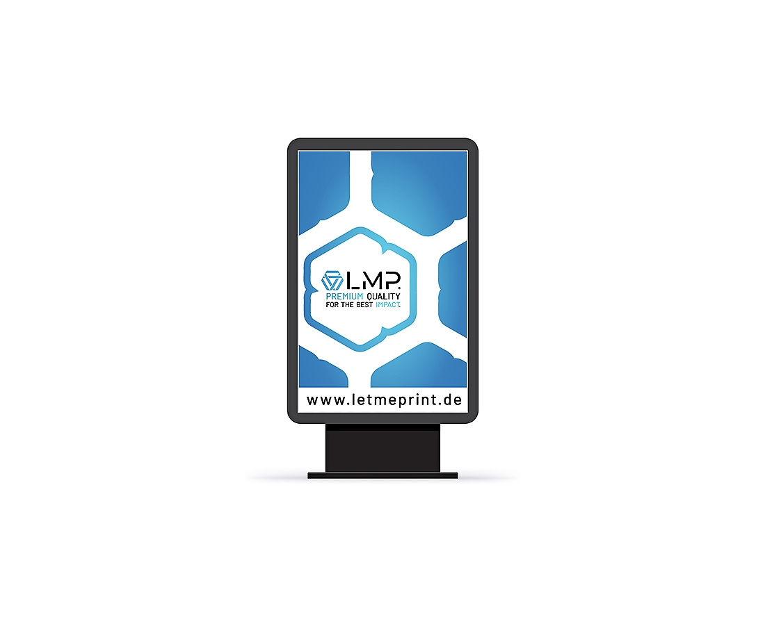 Mega Light Plakate für eine auffällige Werbebotschaft | Letmeprint